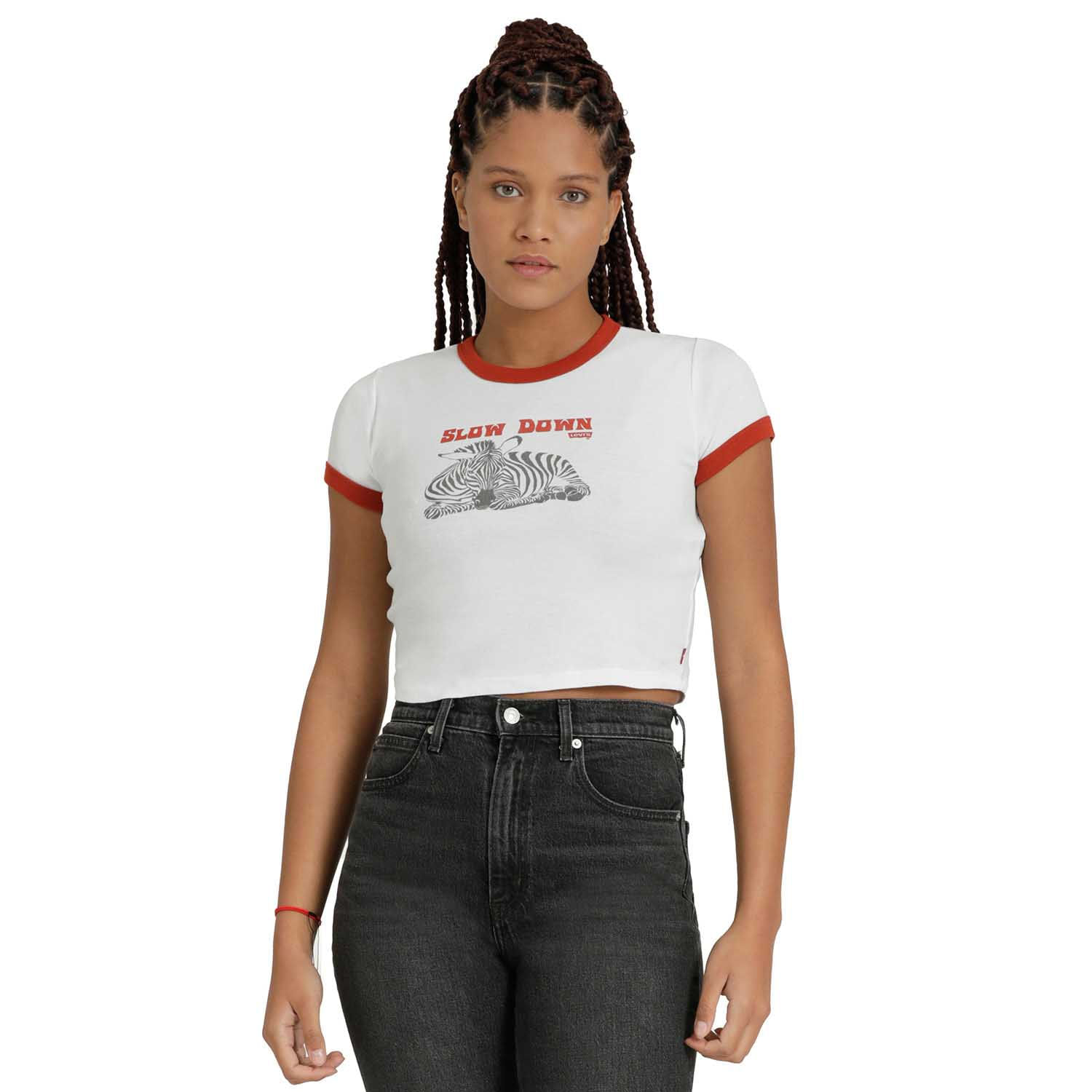 Camiseta Levi’s® Graphic Ringer Mini Tee | Levi's® - Levi's® Brasil