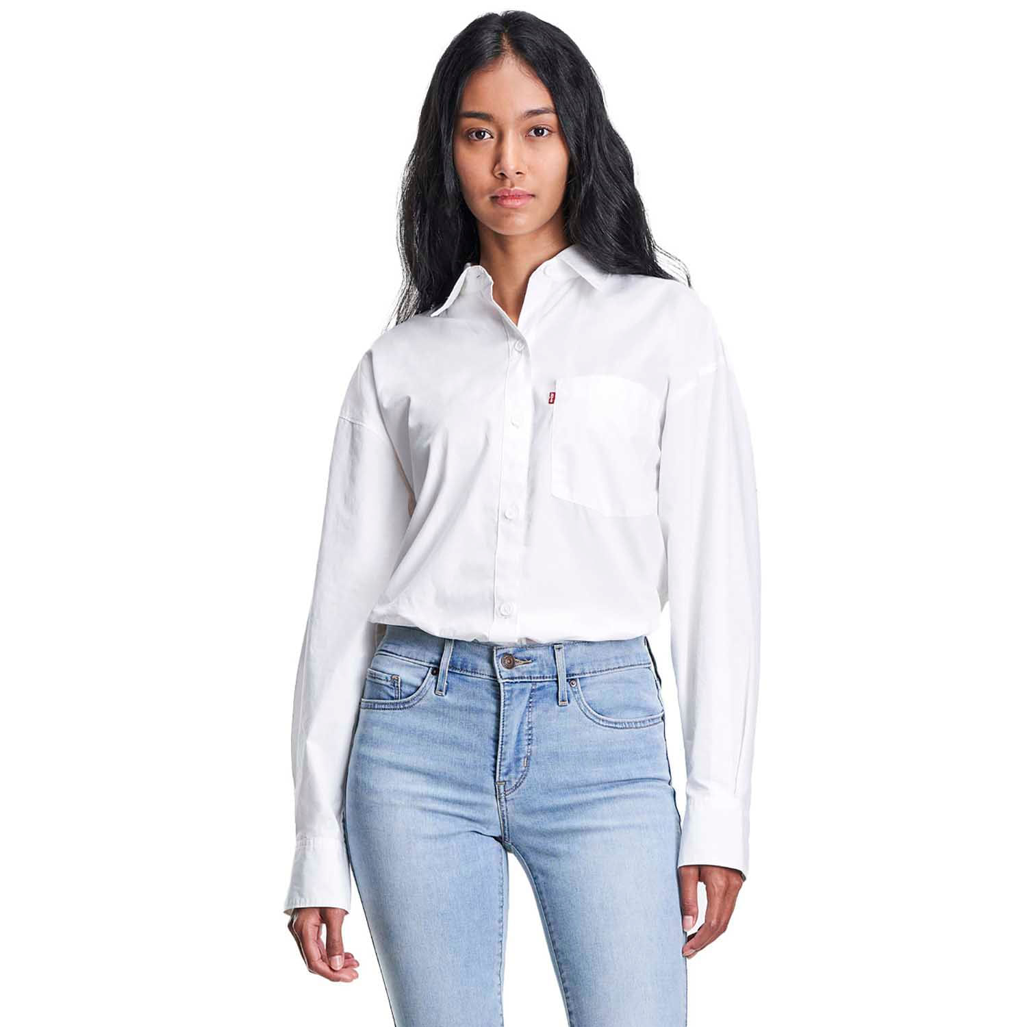 Camisa Levi's® Nola Oversized Branca - Levi's® Brasil