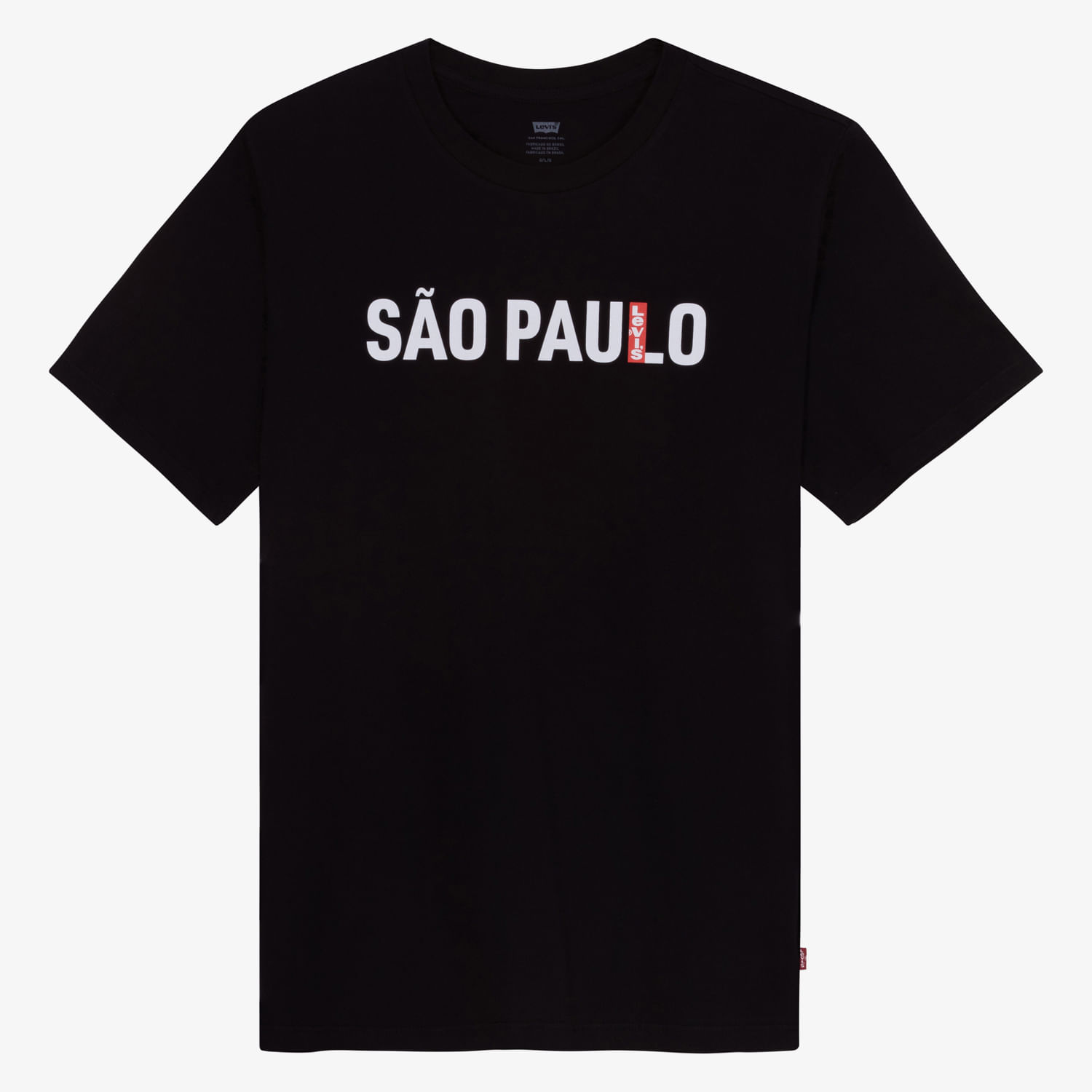 Camiseta Levi's City Tee São Paulo Preta - Levi's® Brasil