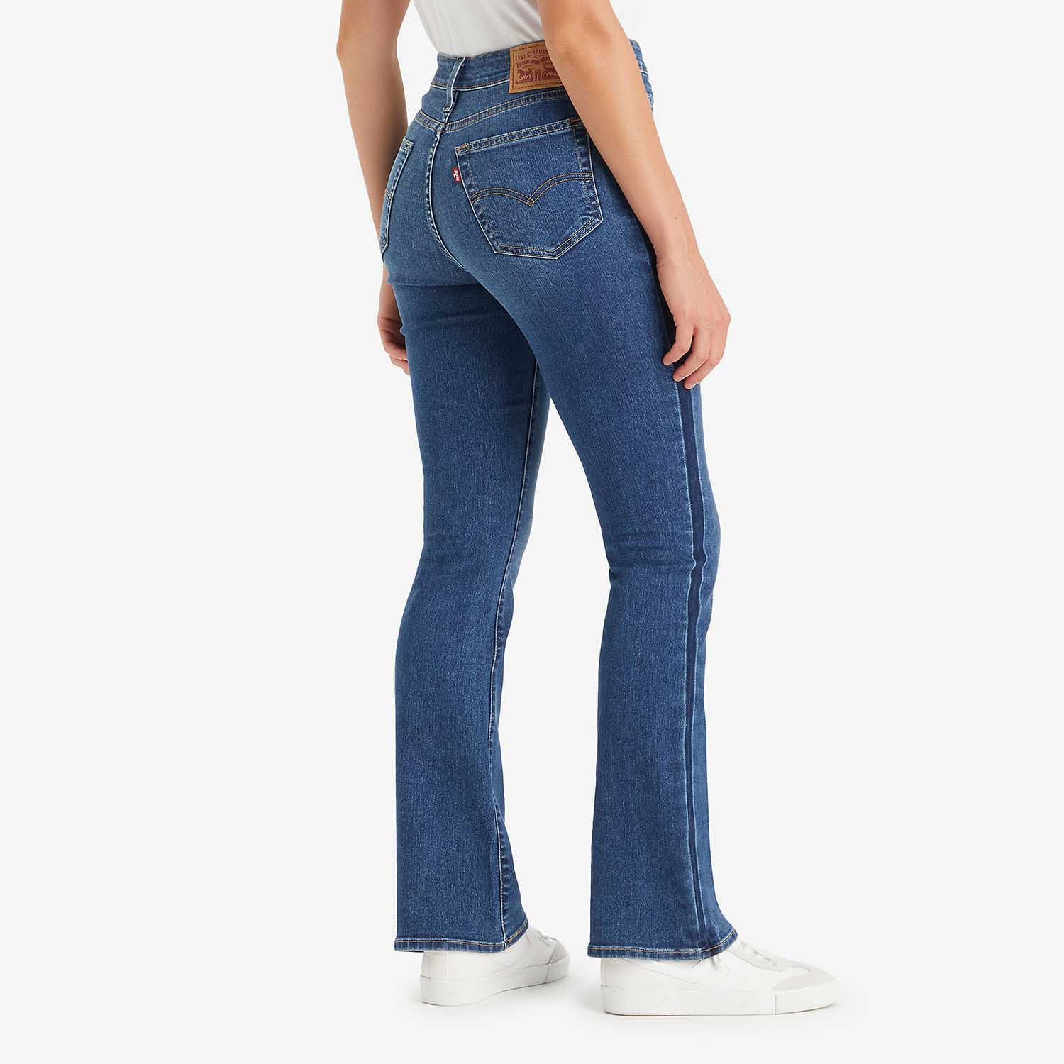 Calça Jeans Levi's® 725 High Rise Bootcut Lavagem Escura - Levi's® Brasil