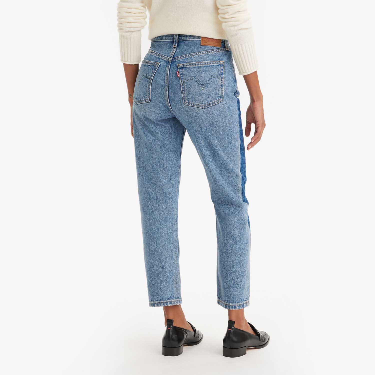 Calça Jeans Levi's 501 Crop Lavagem Média - Levi's® Brasil