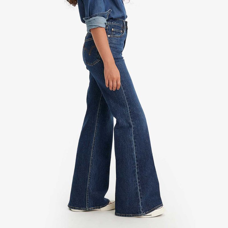 Calça Jeans Levi's Ribcage Bells Lavagem Média - Levi's® Brasil