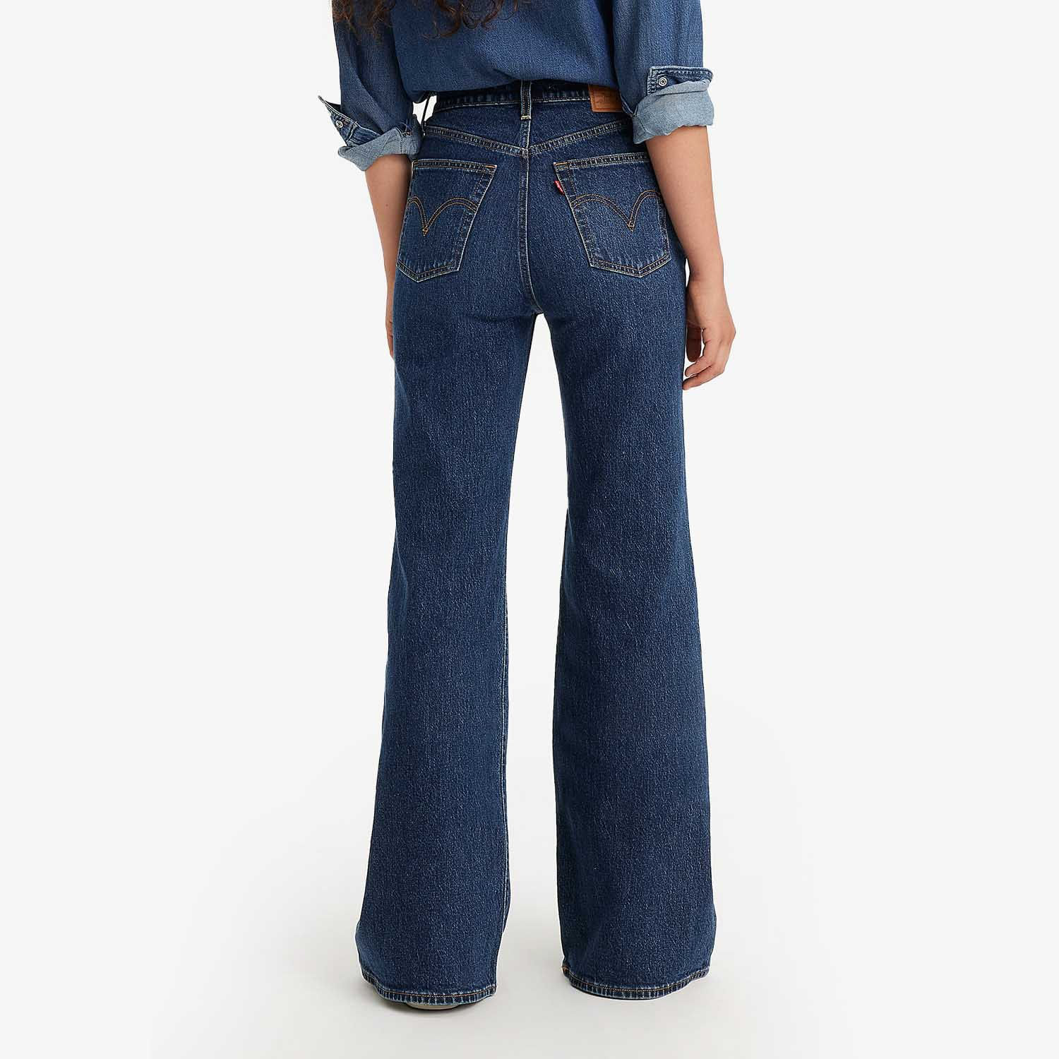 Calça Jeans Levi's Ribcage Bells Lavagem Média - Levi's® Brasil