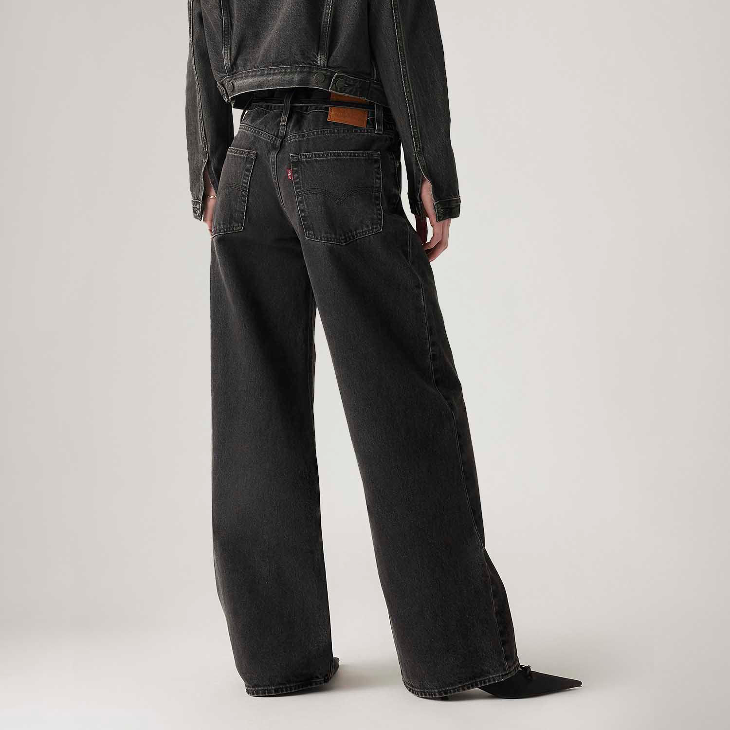 Calça Jeans Levi's® XL Straight Preta - Levi's® Brasil