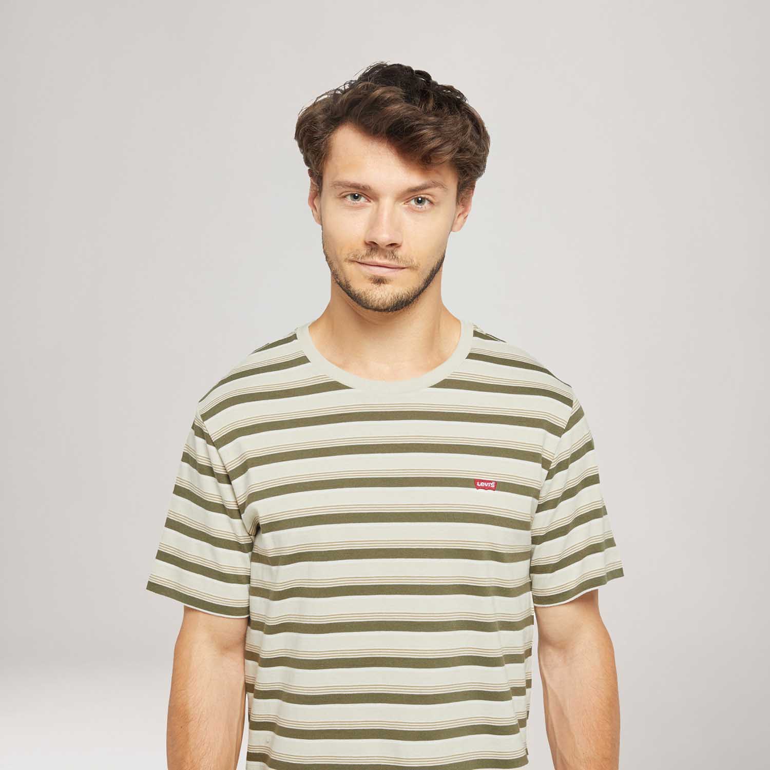 Camiseta Levi's® Original Housemark Off White Manga Curta - Levi's® Brasil