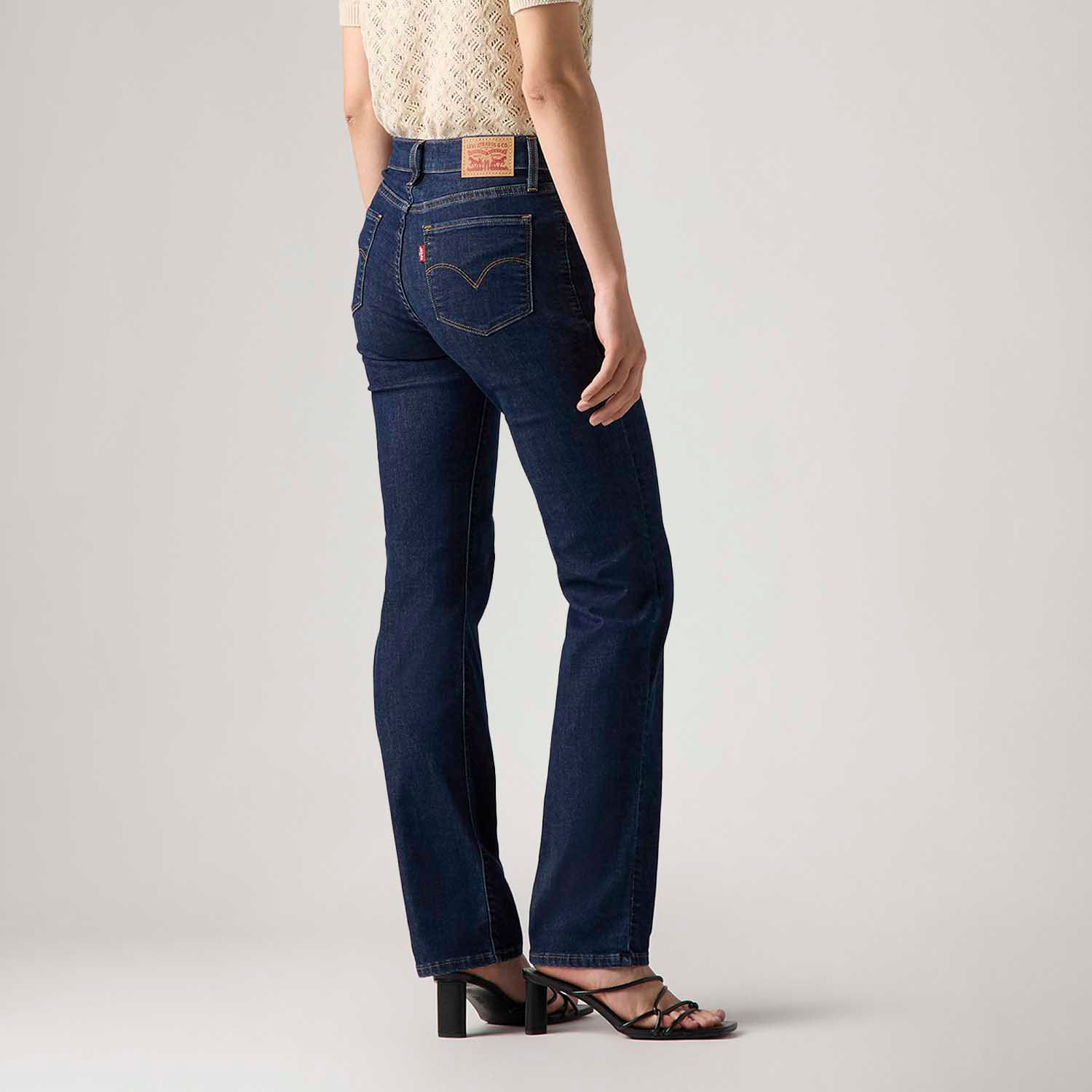 Calça Jeans Levi's® 314® Shaping Straight Lavagem Escura - Levi's® Brasil