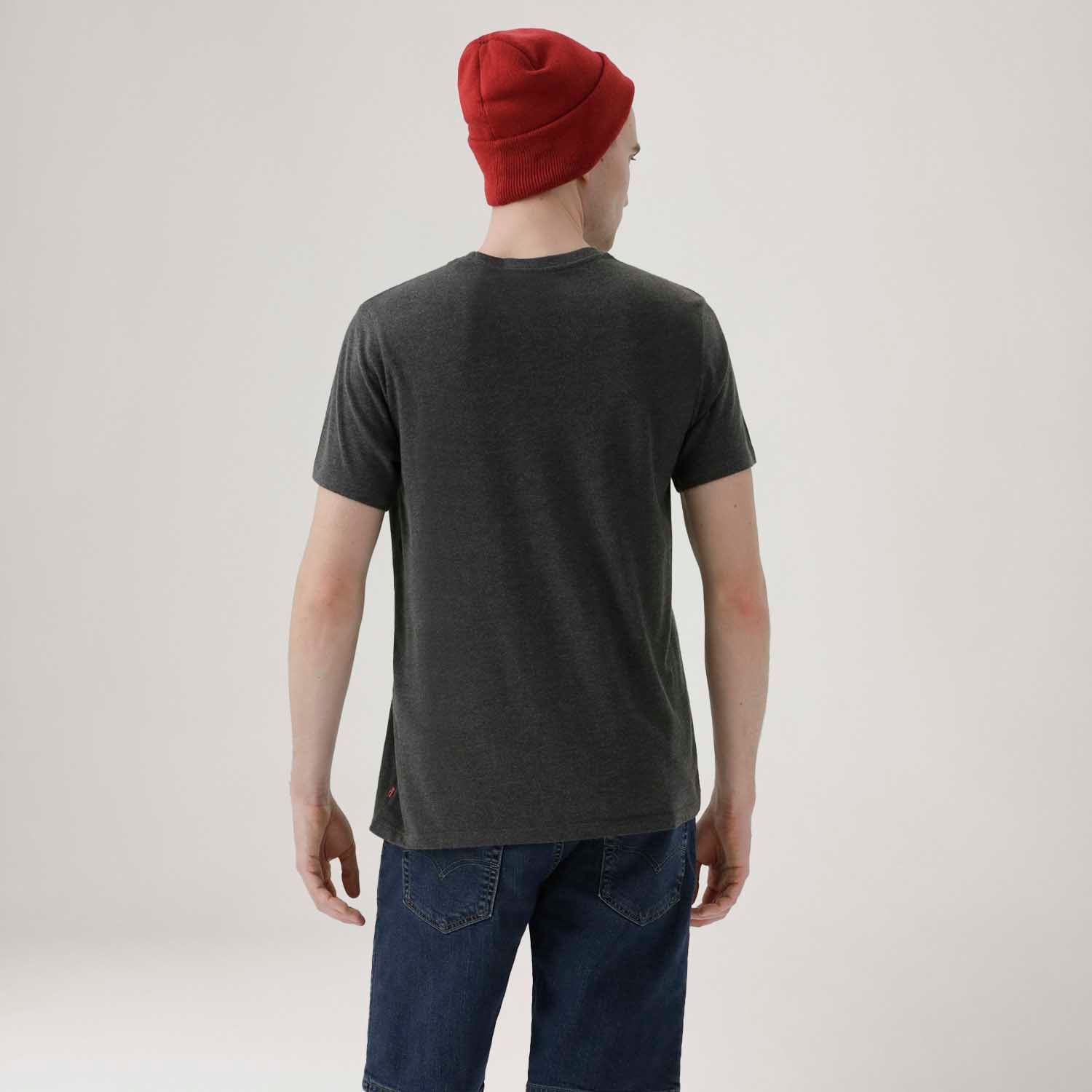 Camiseta Levi's® Graphic Crewneck Preta Manga Curta - Levi's® Brasil