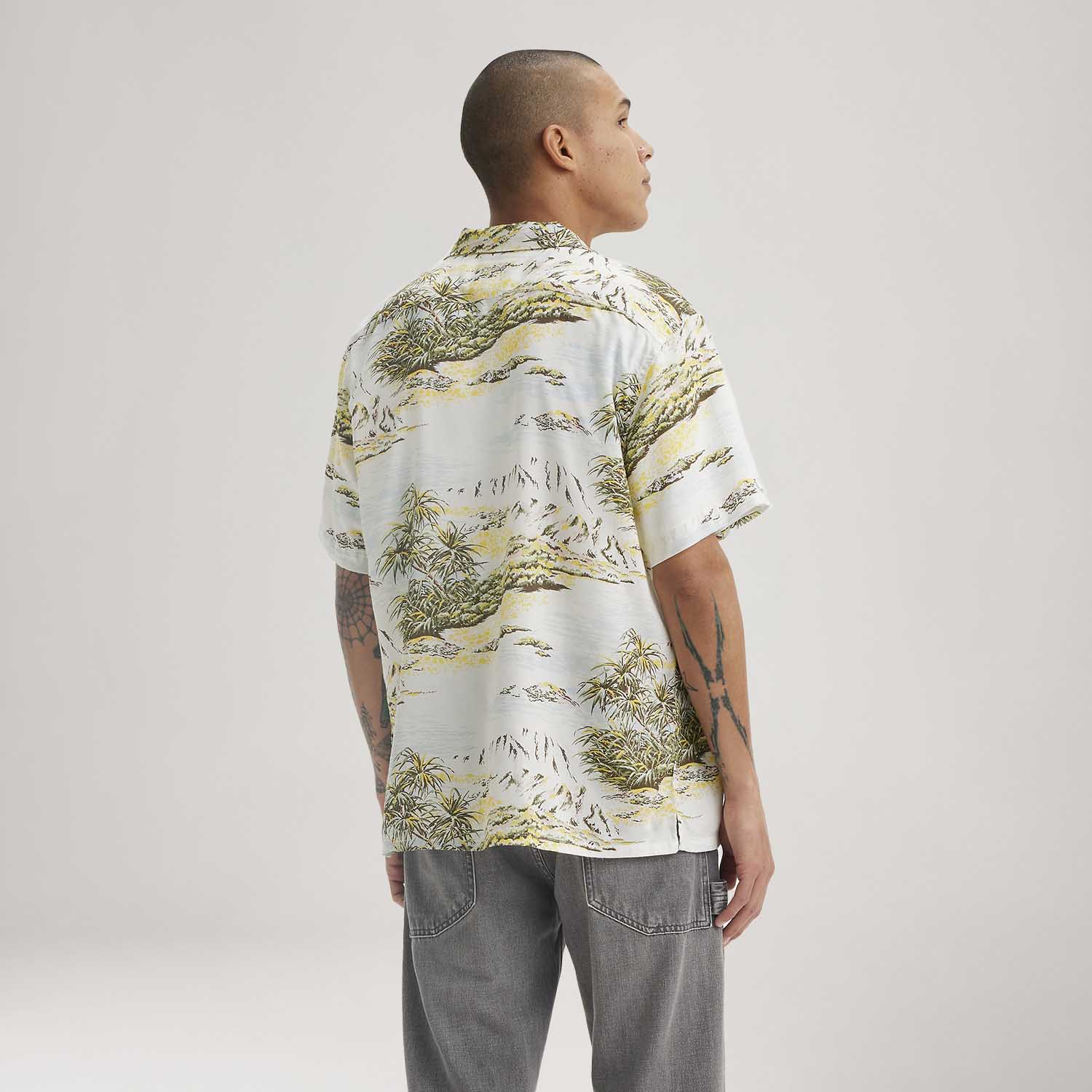 Camisa Levi's® The Sunset Camp Estampada Manga Curta - Levi's® Brasil