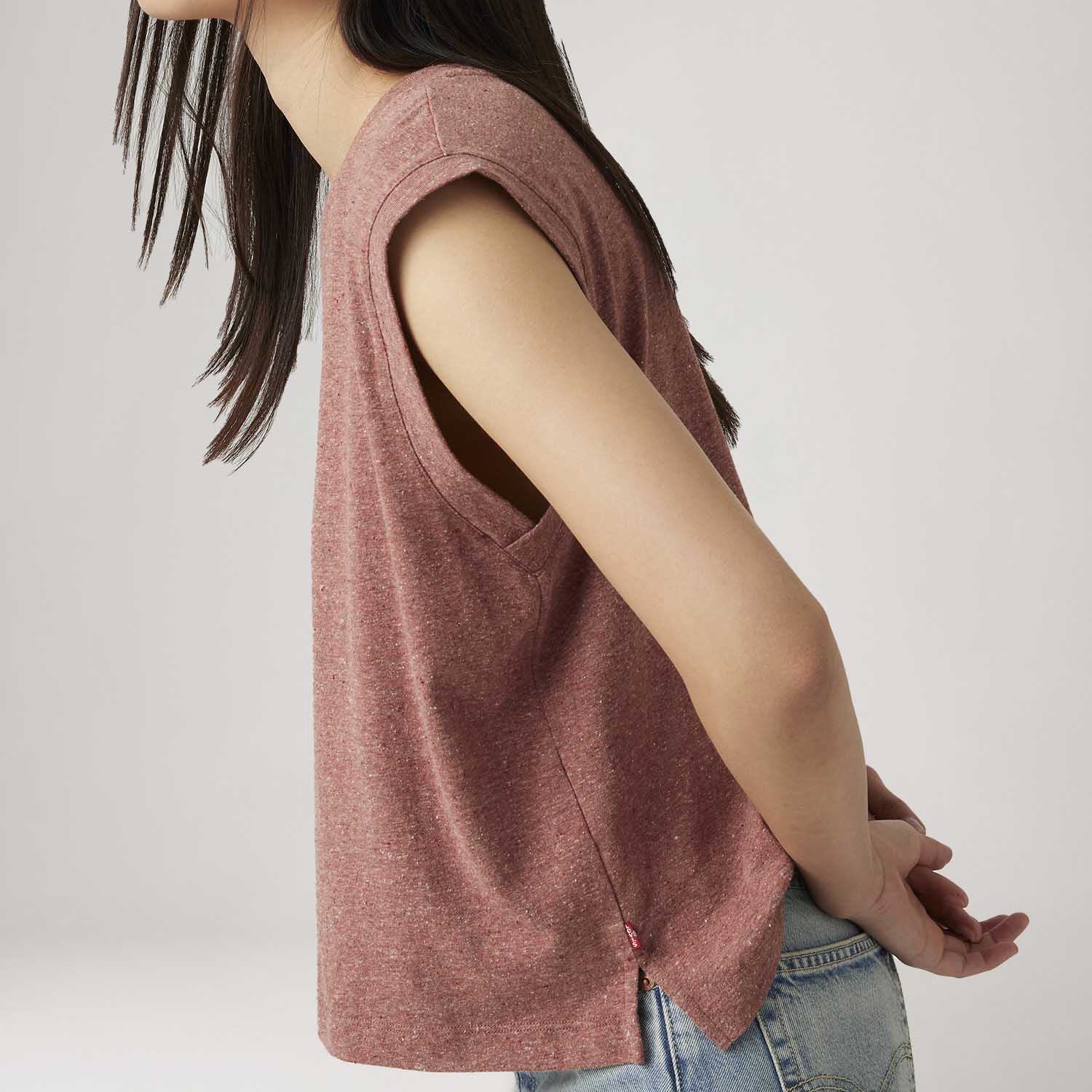 Blusa Levi's® Boxy Tank Vermelha - Levi's® Brasil