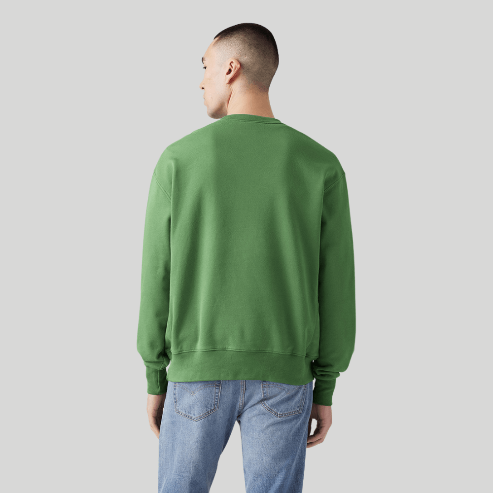 Moletom Levi's® Authentic Crew Verde sem Capuz - Levi's® Brasil