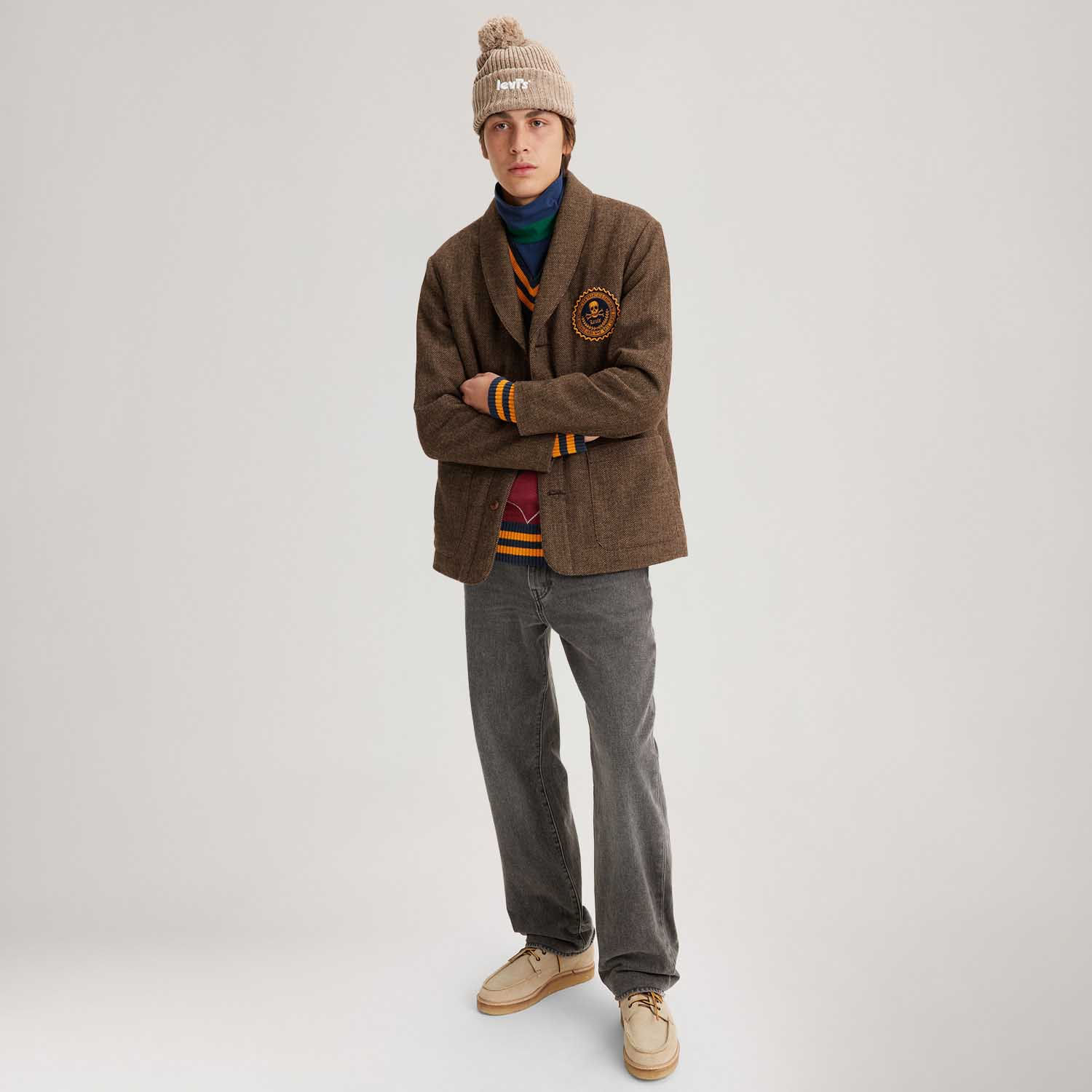 Calça Jeans Levi's® 568® Stay Loose Preta - Levi's® Brasil