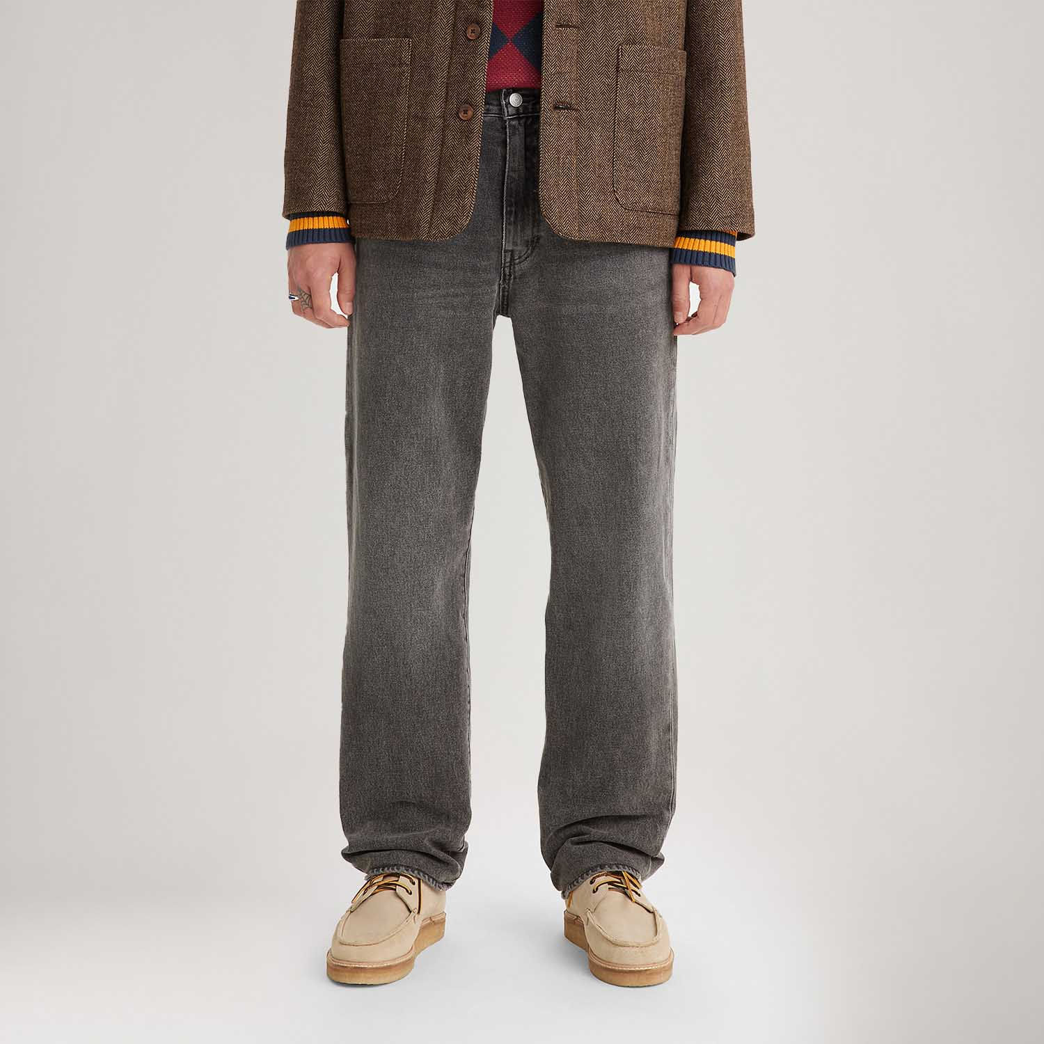 Calça Jeans Levi's® 568® Stay Loose Preta - Levi's® Brasil