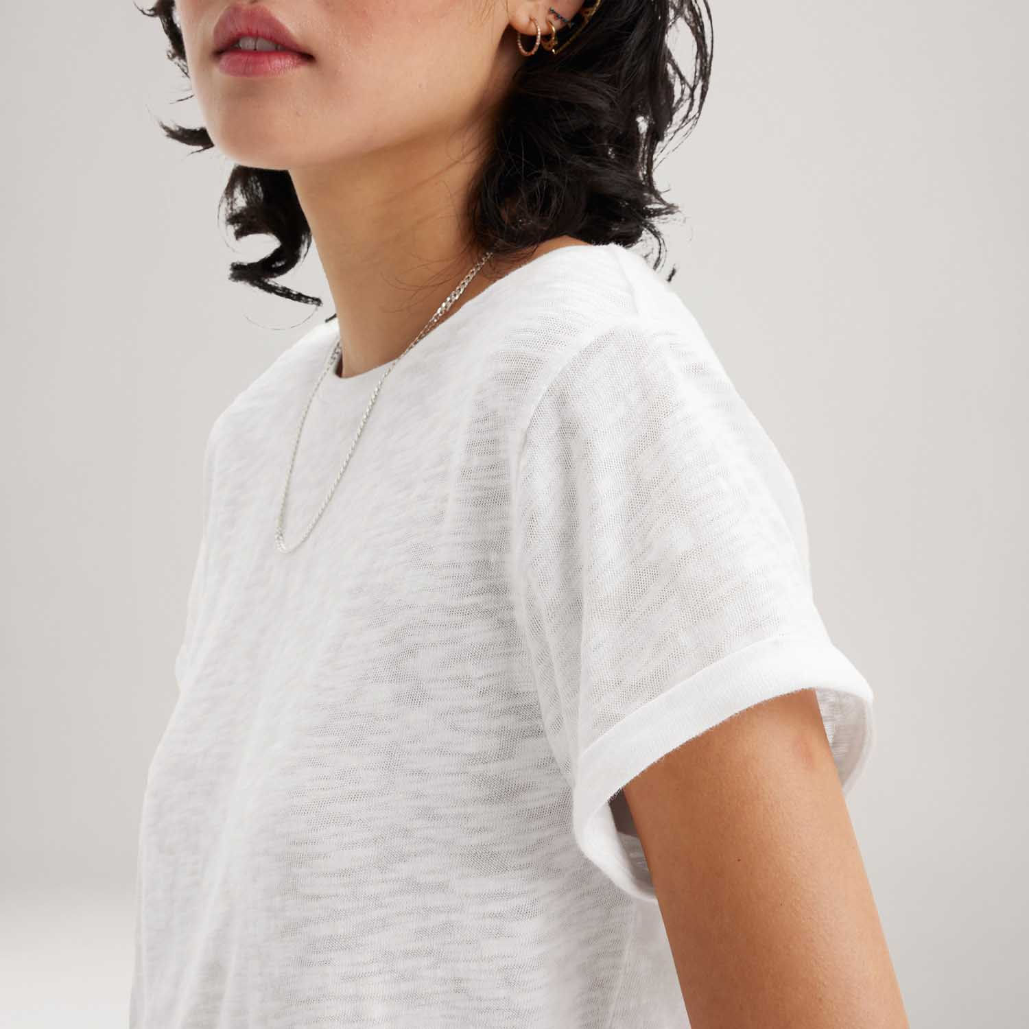 Blusa Levi's® Margot Branca Manga Curta - Levi's® Brasil